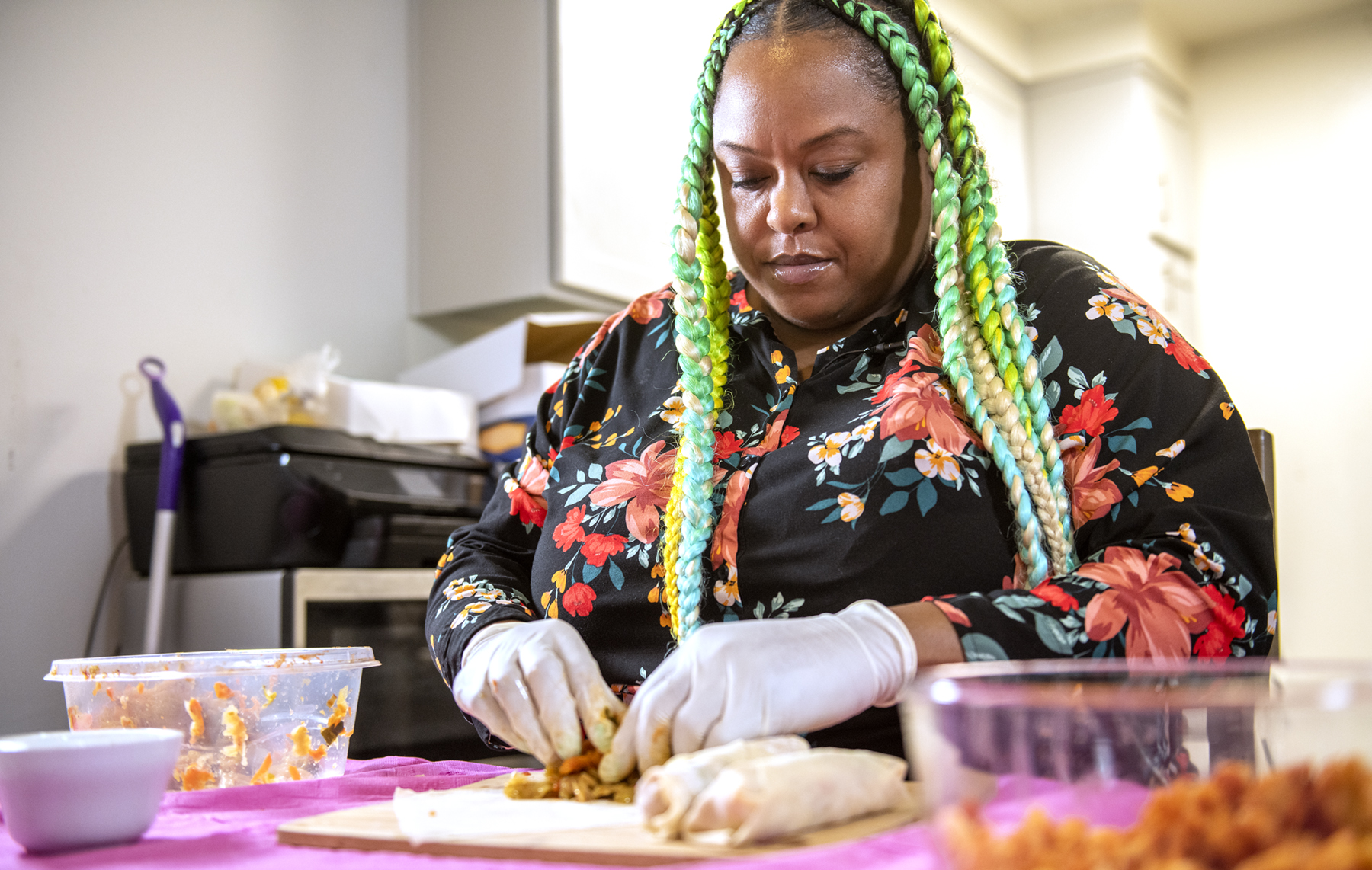 Her eccentric egg rolls turned her into royalty, now Tarella Golden is ...