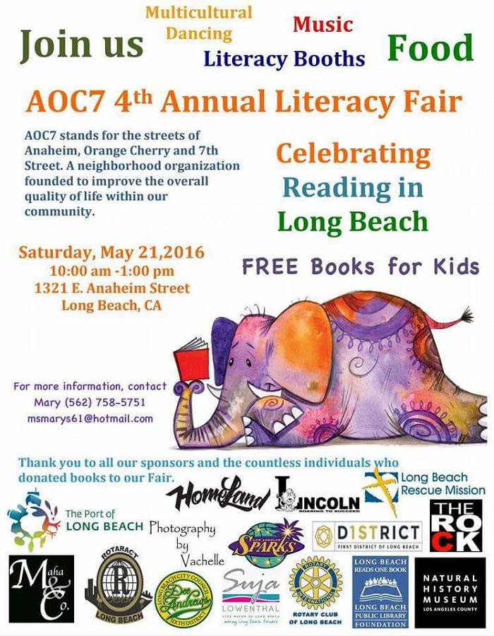 Fourth Annual Literacy Fair and Book Giveaway Set for Saturday at ...