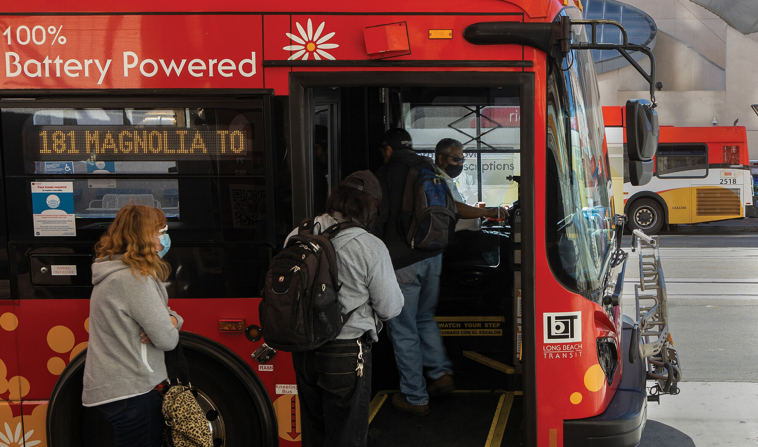 Long Beach will require masks on public transit, inside transit hubs ...