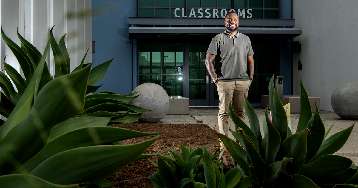 He slept in a park across from LBCC; today he graduates from that ...